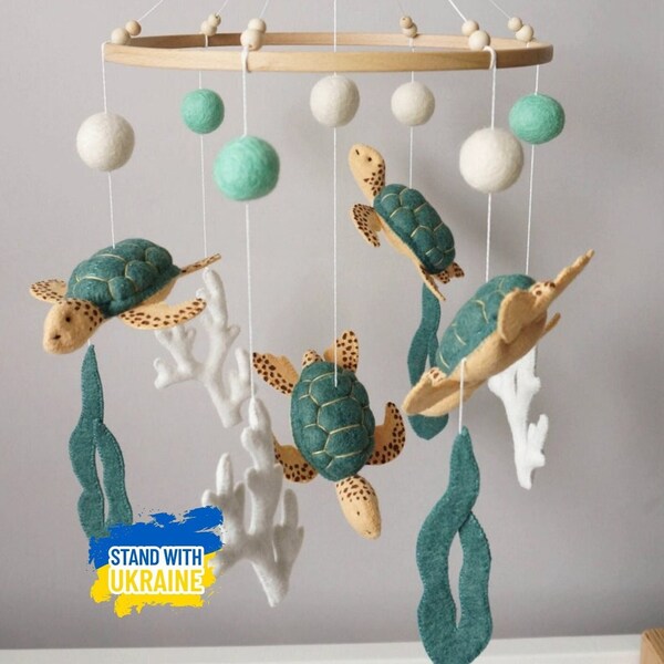 Sea Creatures Mobile - Etsy