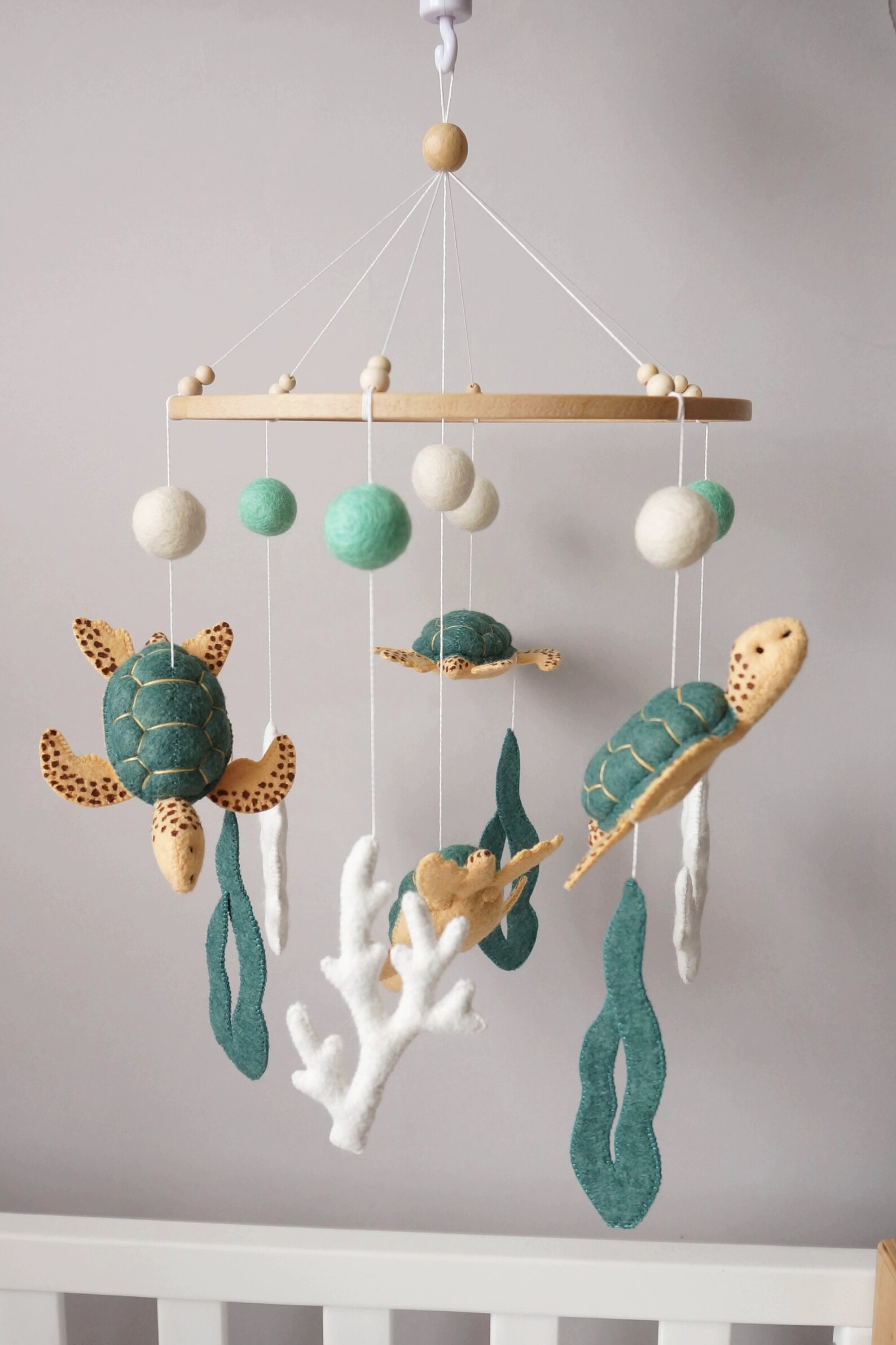 Turtles Baby Mobile Baby Mobile Ocean Sea Creatures Mobile - Etsy