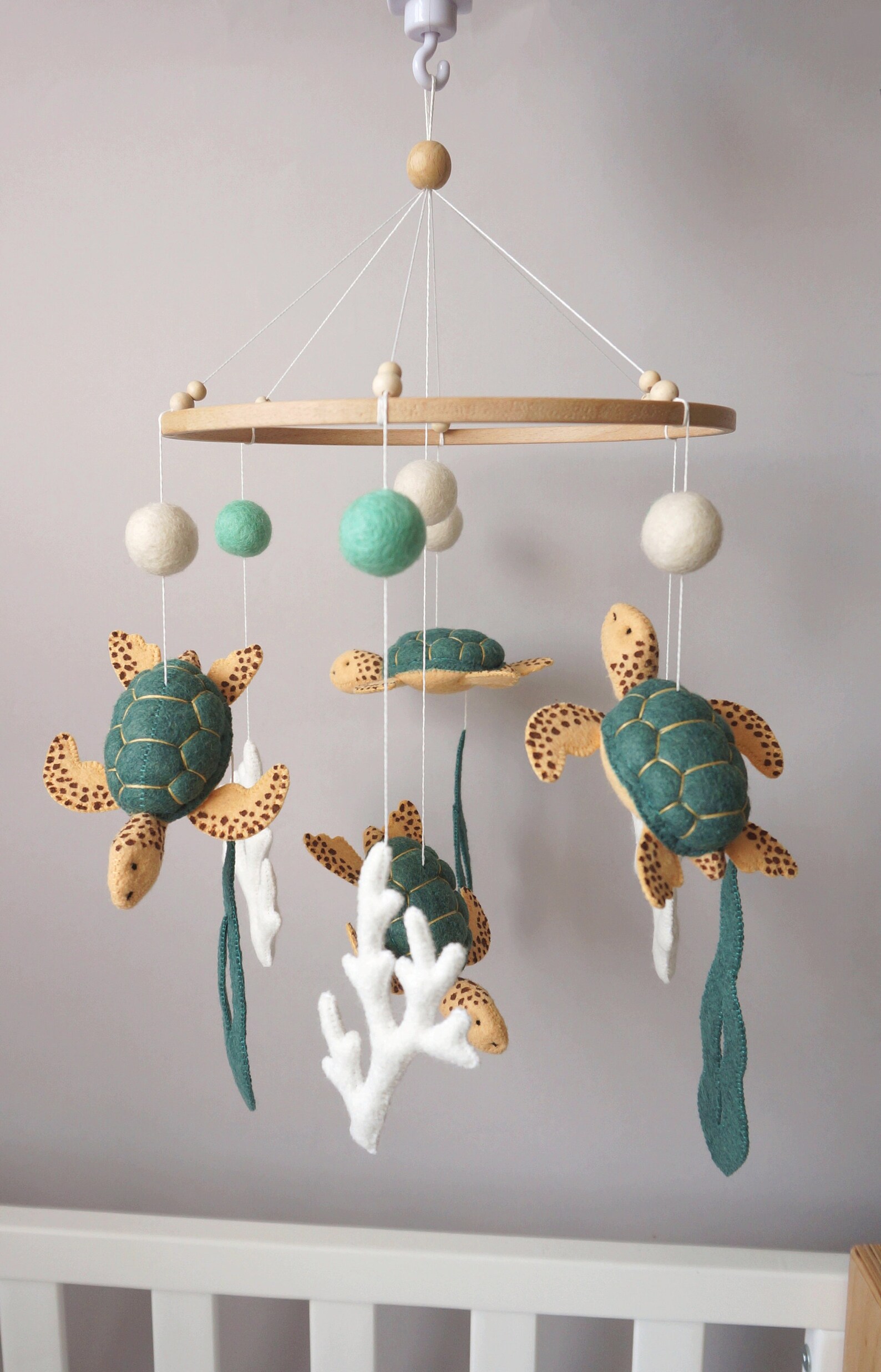 Turtles Baby Mobile Baby Mobile Ocean Sea Creatures Mobile - Etsy