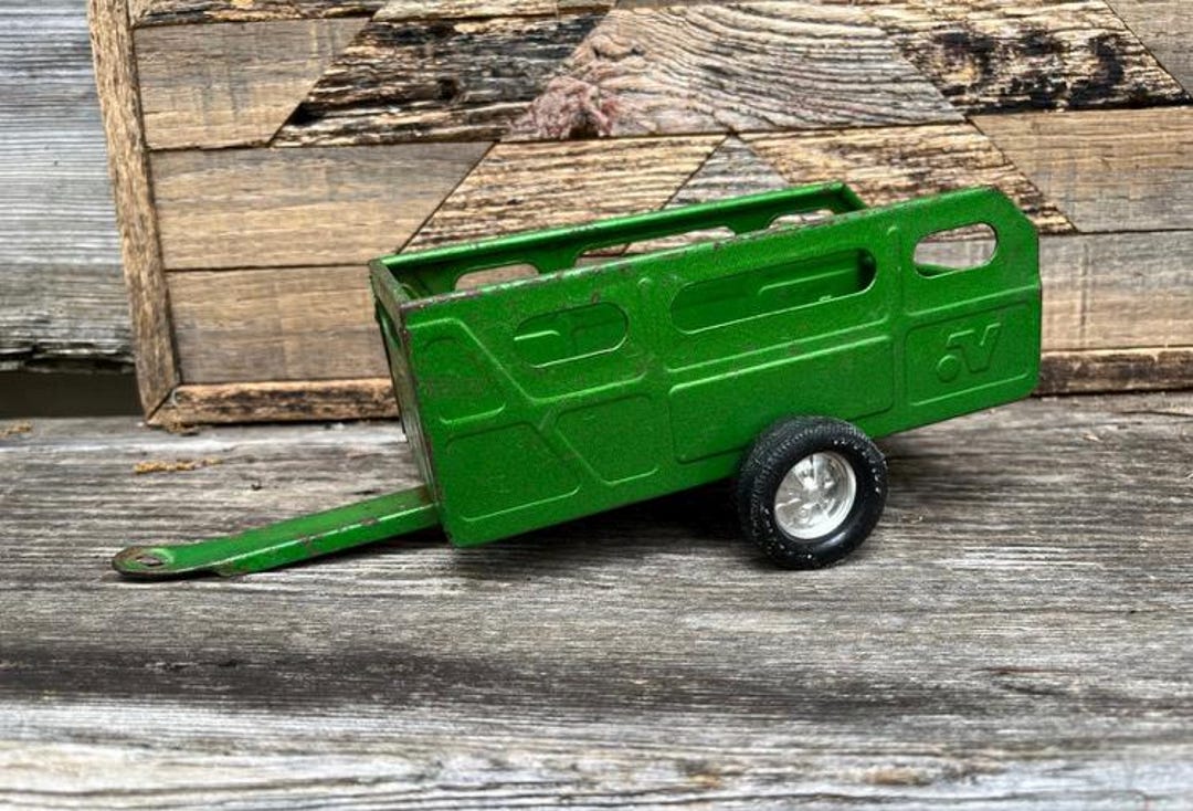 Vintage Nylint Farm Utility Trailer Wagon - Etsy