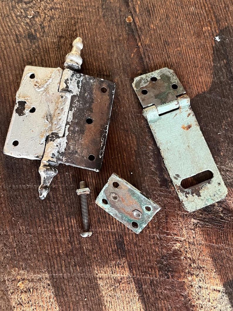 Vintage Eastlake Hinge Victorian Steeple Top and Door Latch Hasp - Etsy