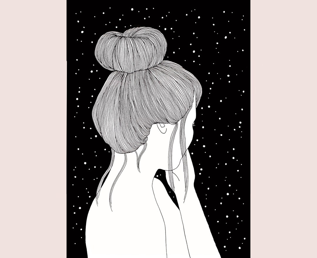 Gift for Introvert Hair Wall Art Introvert Gifts Hair - Etsy