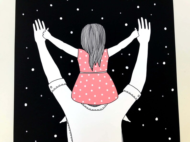 Father and daughter Dad gifts from daughter Father daughter | Etsy