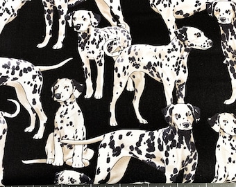 Dalmation Dog Fabric - Etsy