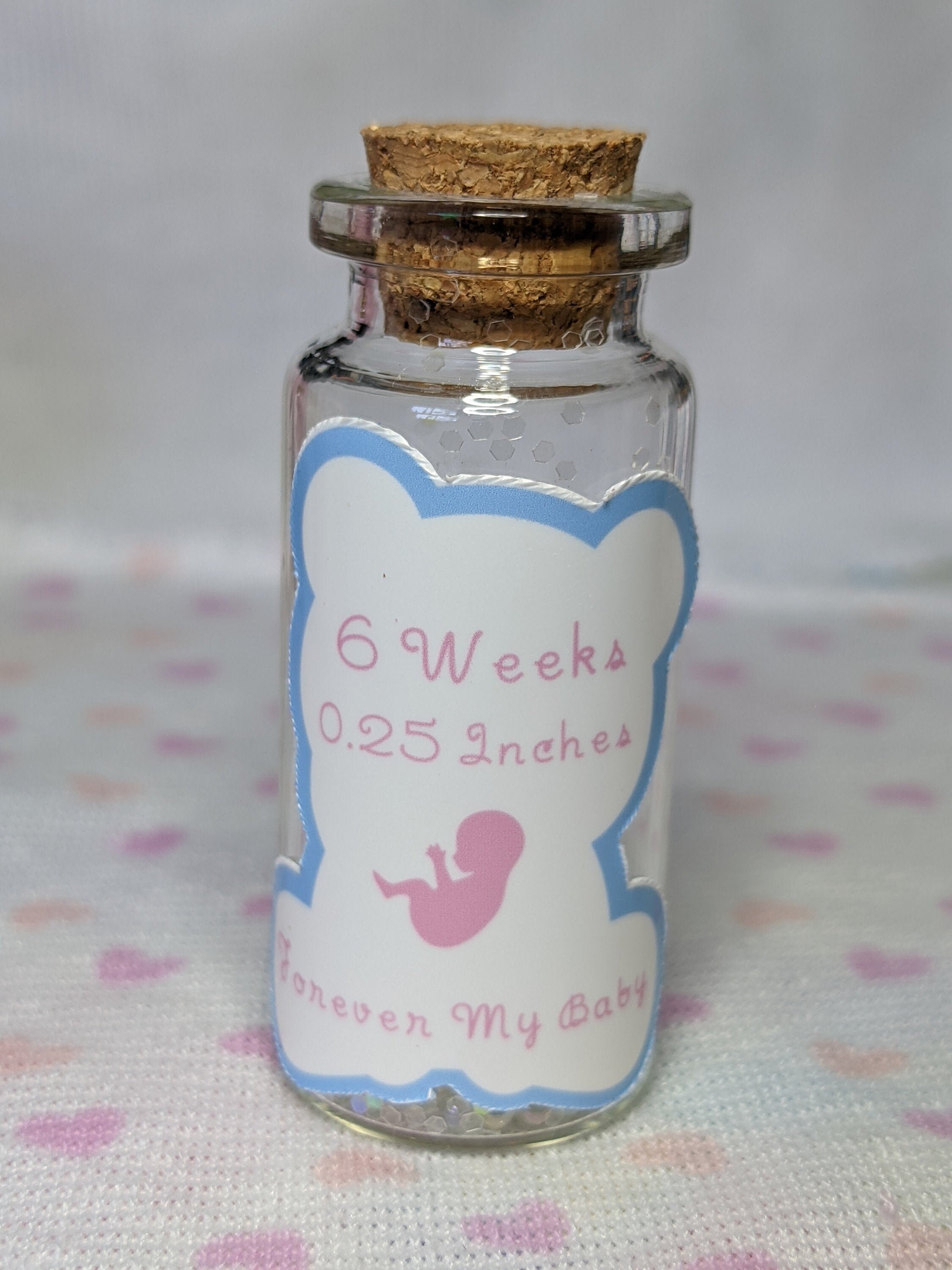 7 Weeks Bed of Roses Gestation Sculpture Angel Baby Fetus Miscarriage ...