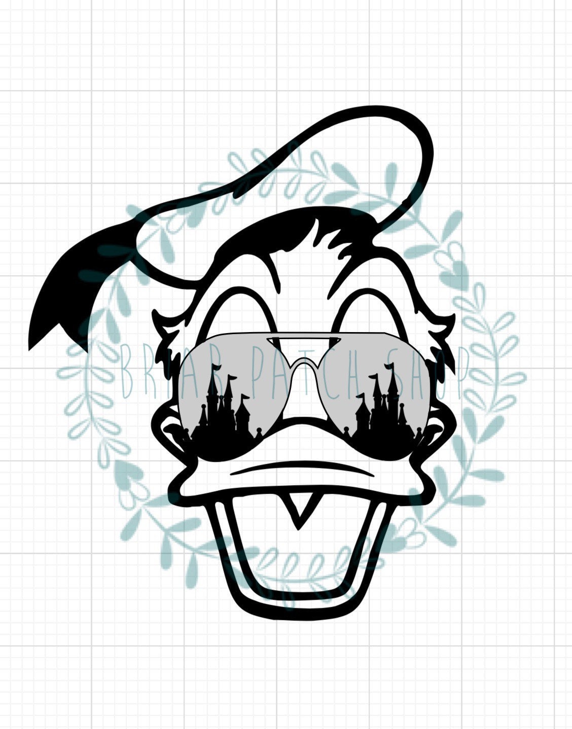 Donald Duck Iron On - Etsy
