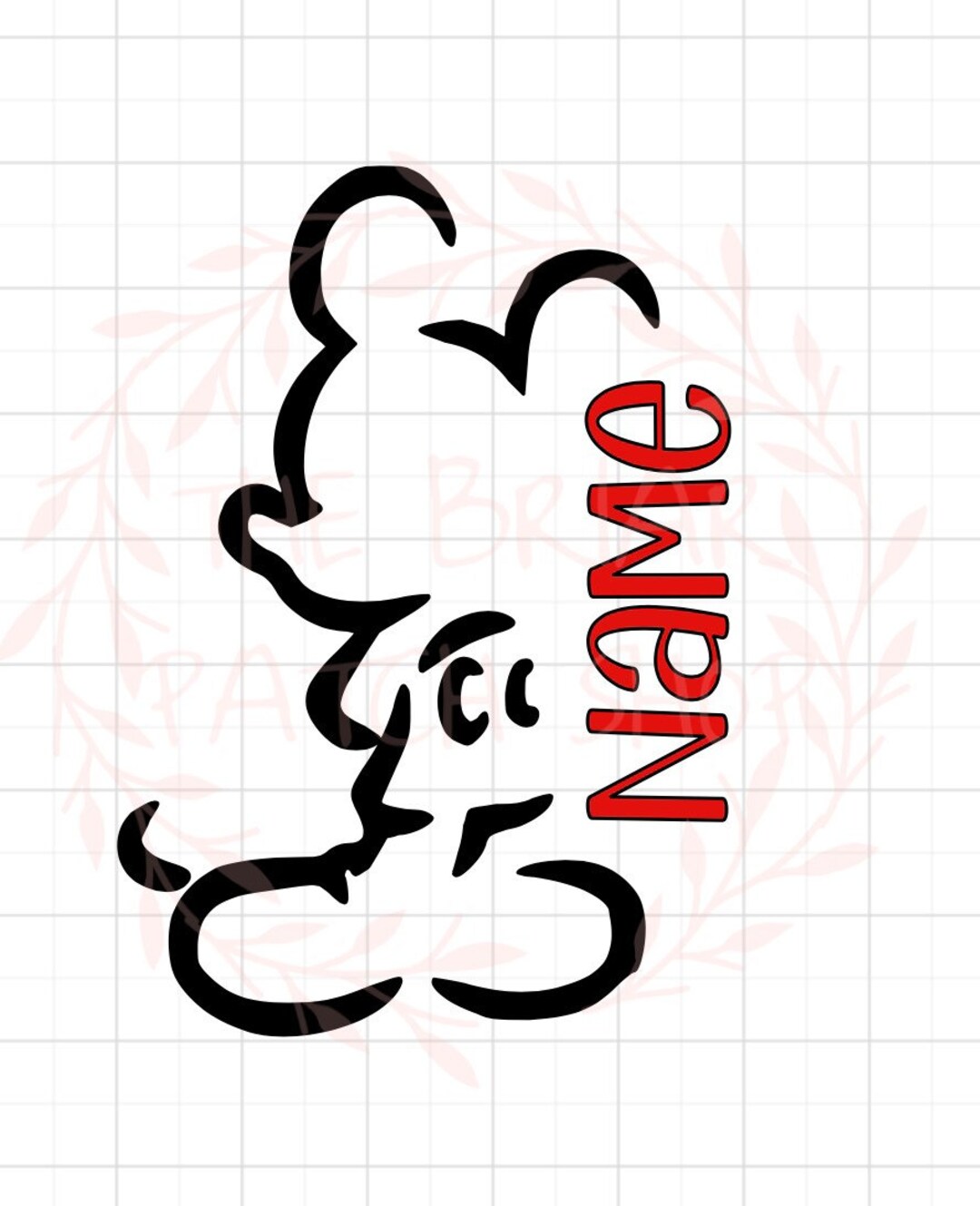 Mickey Iron On - Etsy