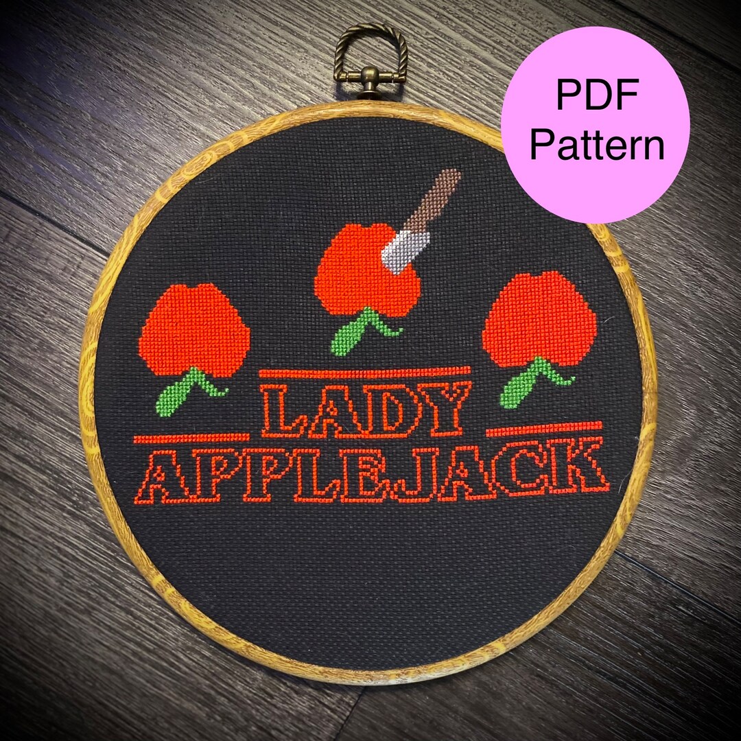 Lady Applejack Cross-stitch Pattern - Etsy