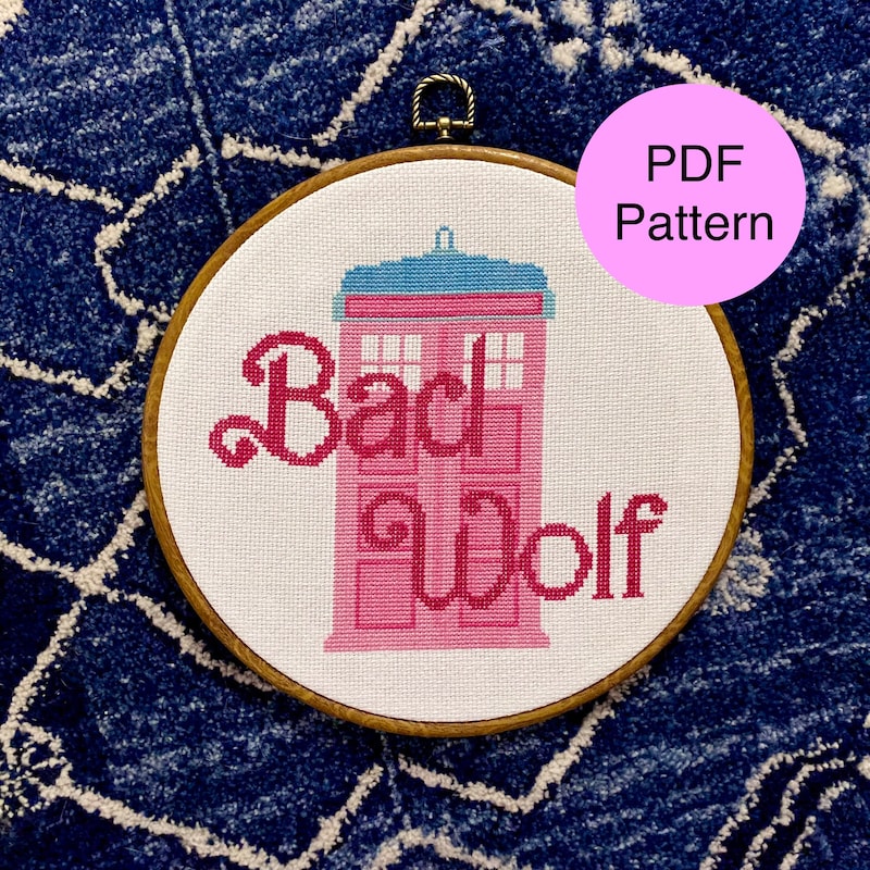 Doctor Who Embroidery - Etsy