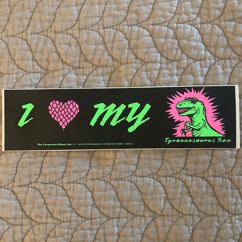 Vintage Bumper Stickers - Etsy