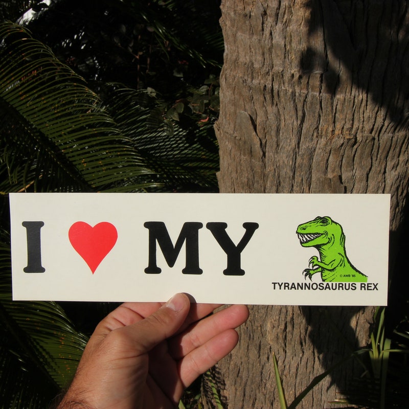 T Rex Sticker - Etsy