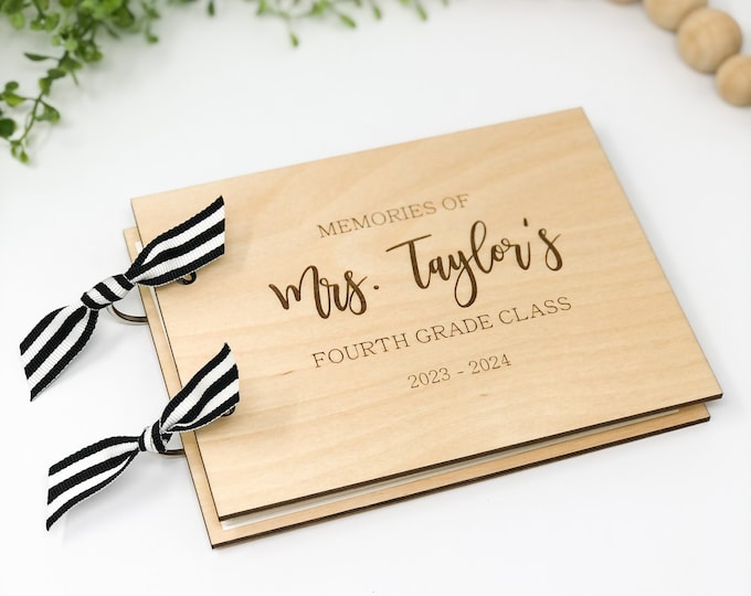 Gift for Teacher Appreciation Gift From Class Memorable Gift ...