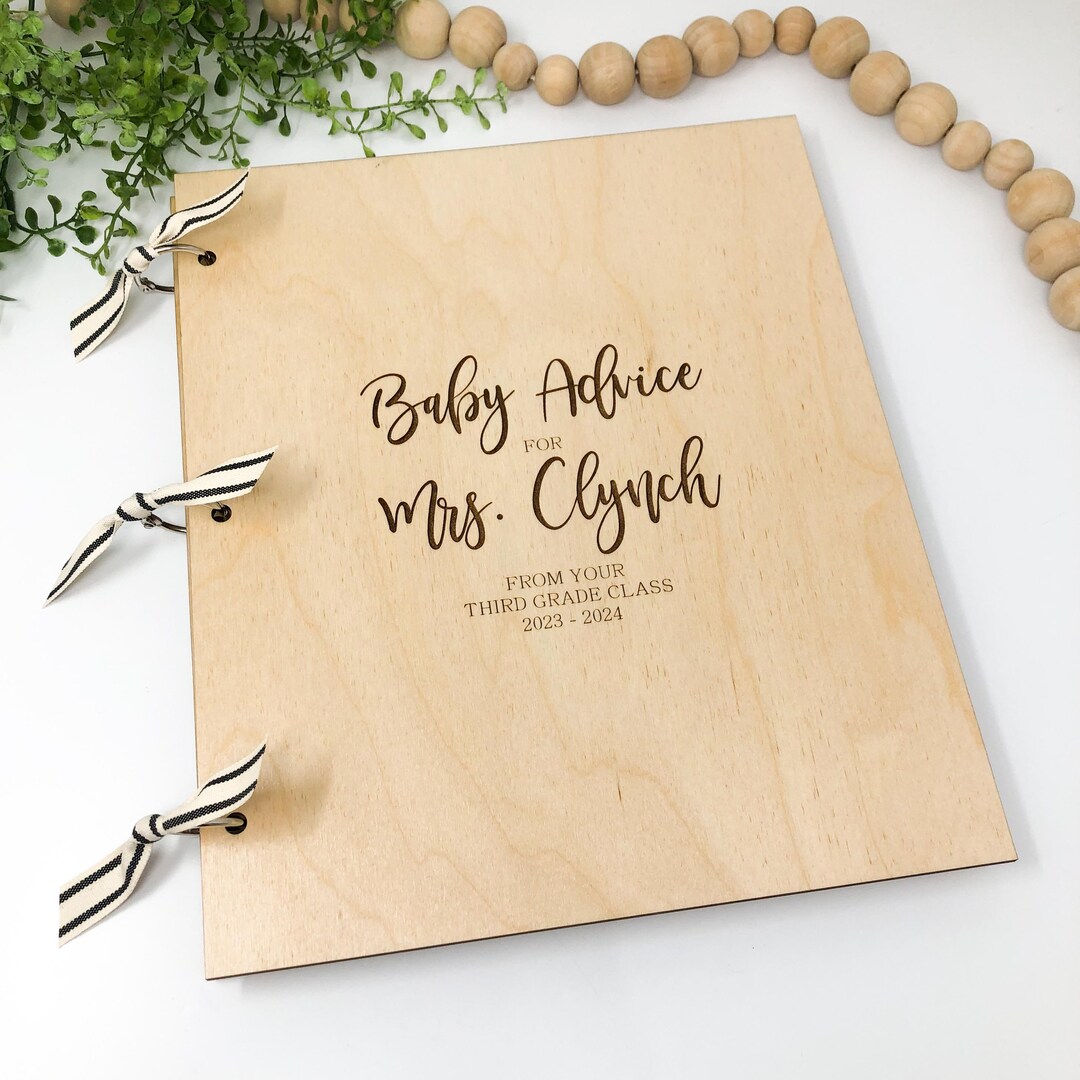 Baby Gift for Teacher - Baby Advice From Students - Class Gift ...