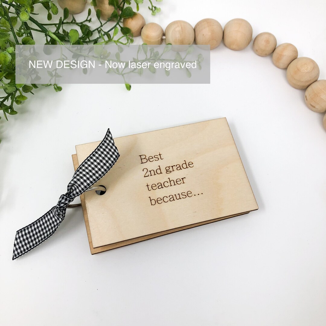 Teacher Appreciation Gift From Student Teacher Thank You Gift End of ...