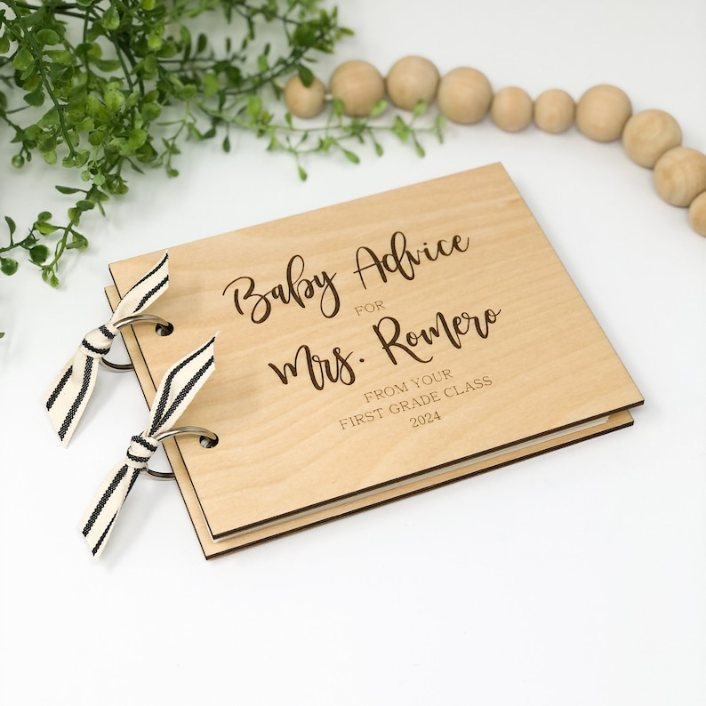 Baby Gift for Teacher Baby Shower Gift From Students Baby Advice for ...