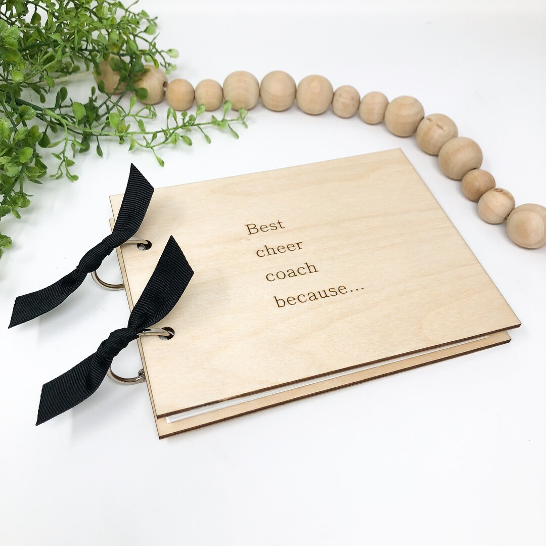 Cheer Coach Gift, Medium Notebook, Gift From Team - Etsy