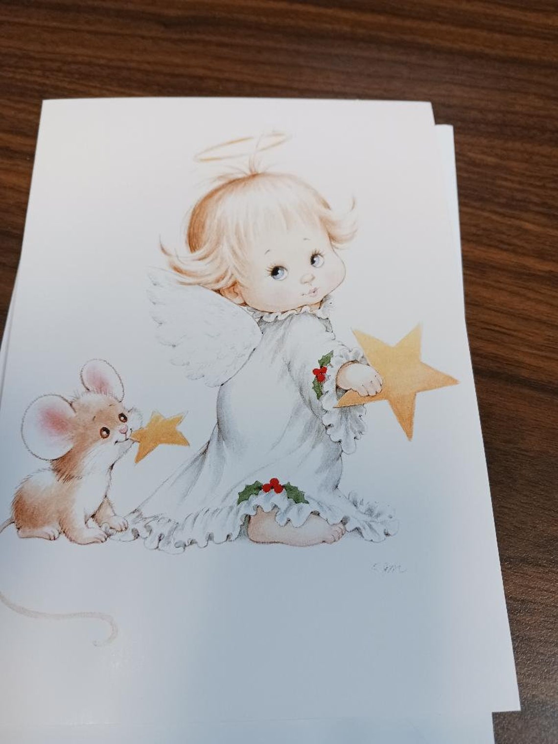 Vintage Greeting Card - Ruth Morehead - Christmas Card - Christmas ...