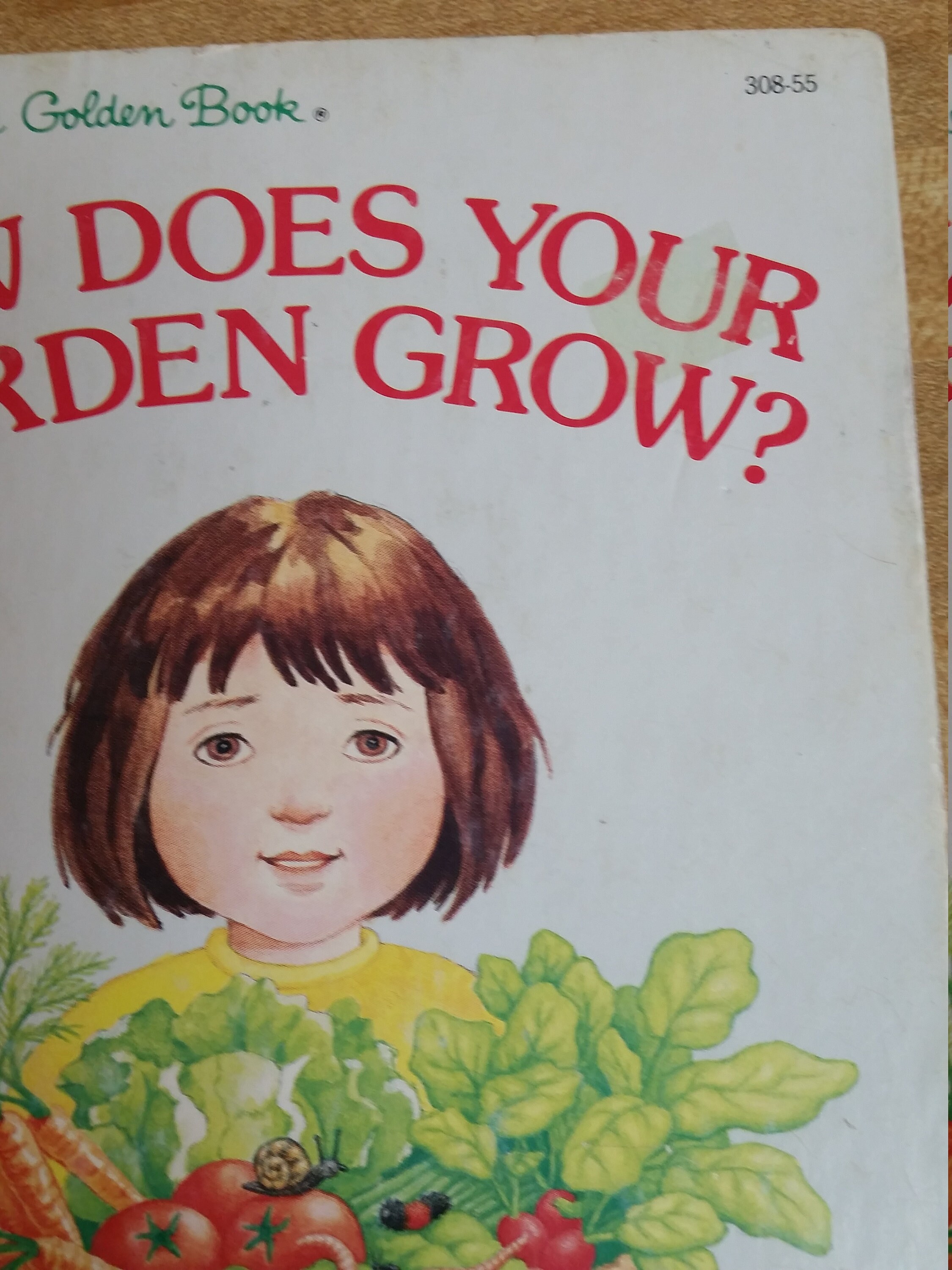 1985 How Does Your Garden Grow A Little Golden Book by Pat | Etsy