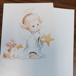 Vintage Greeting Card - Ruth Morehead - Christmas Card - Christmas ...