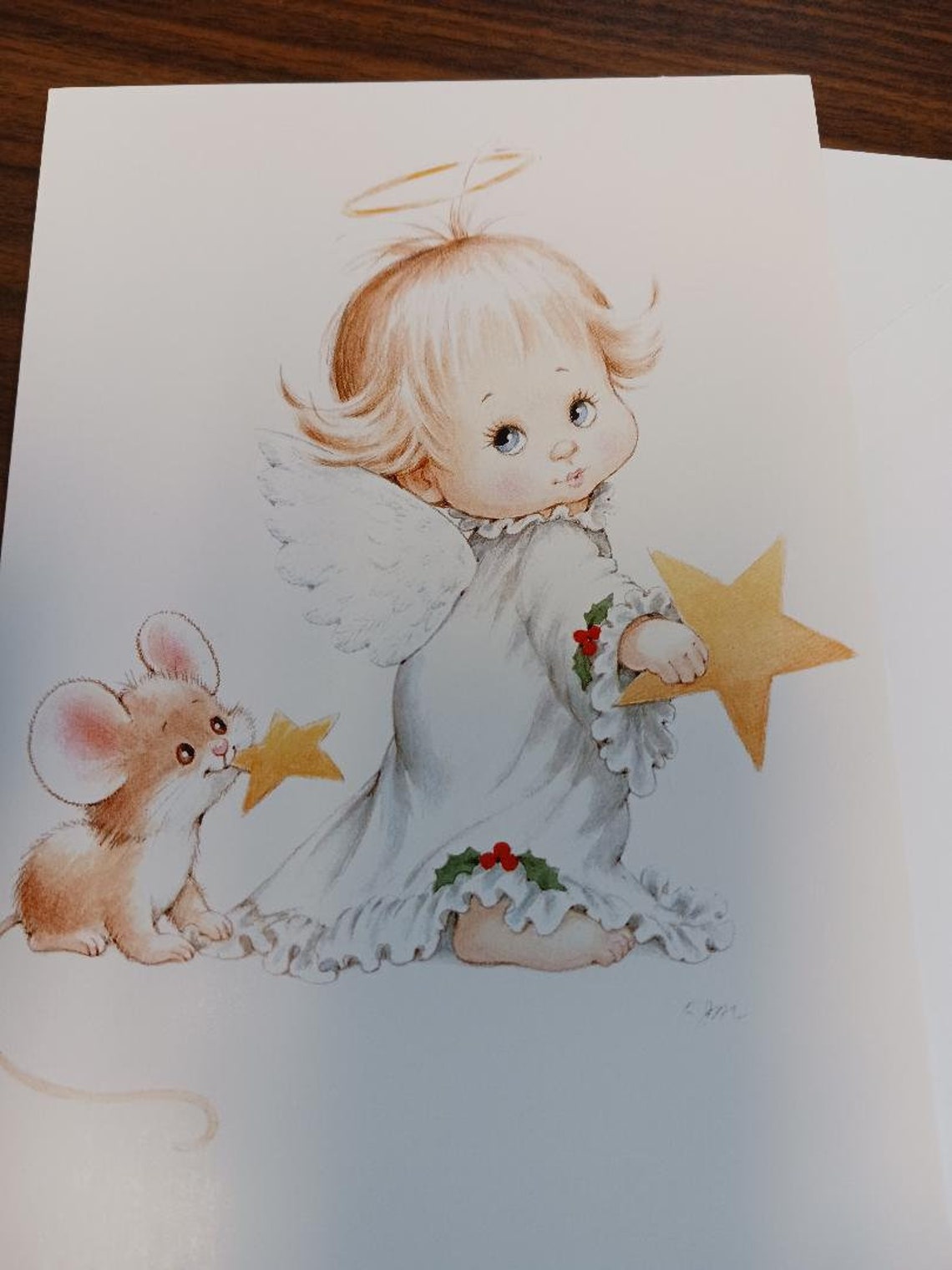 Vintage Greeting Card - Ruth Morehead - Christmas Card - Christmas ...