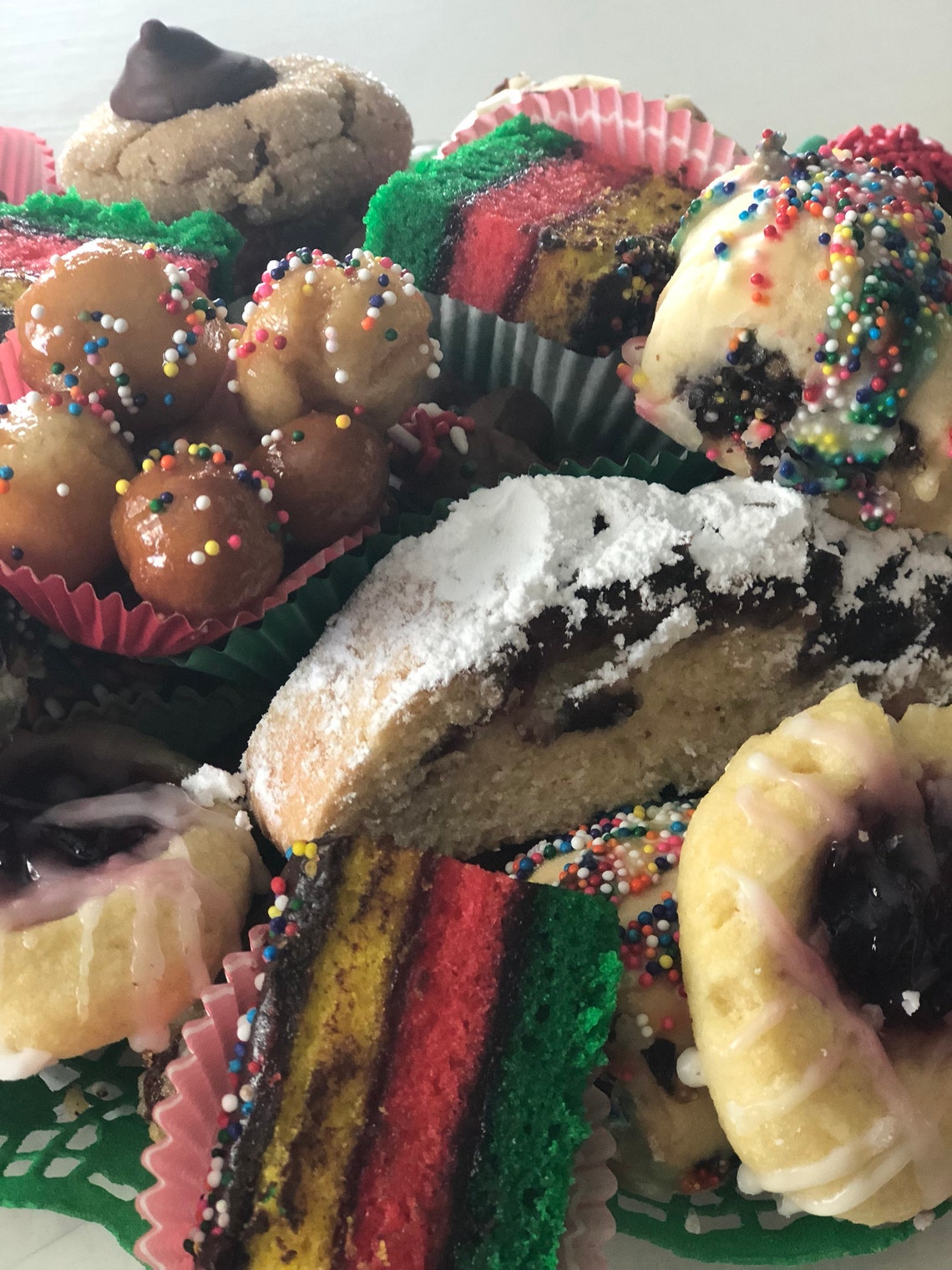 Italian Cookies Tray (2 Dozen Cookies) - Etsy