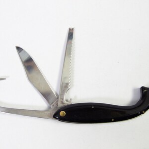 Rare 50s 60s Fish Fishing Gaff Large Folding Knife, - Etsy