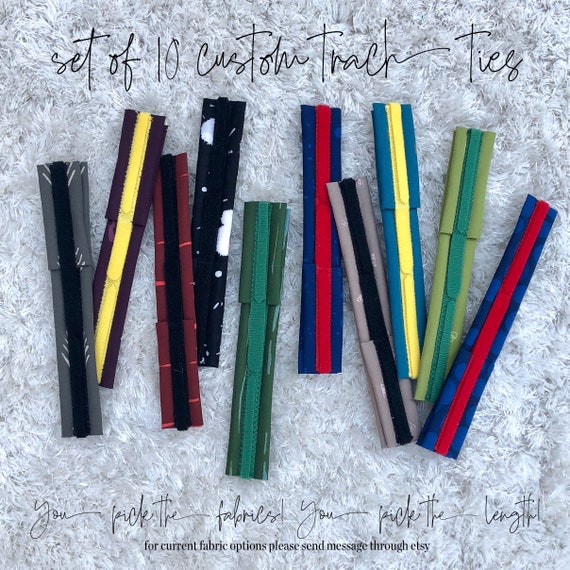 10 Custom Reusable Trach Ties | Etsy