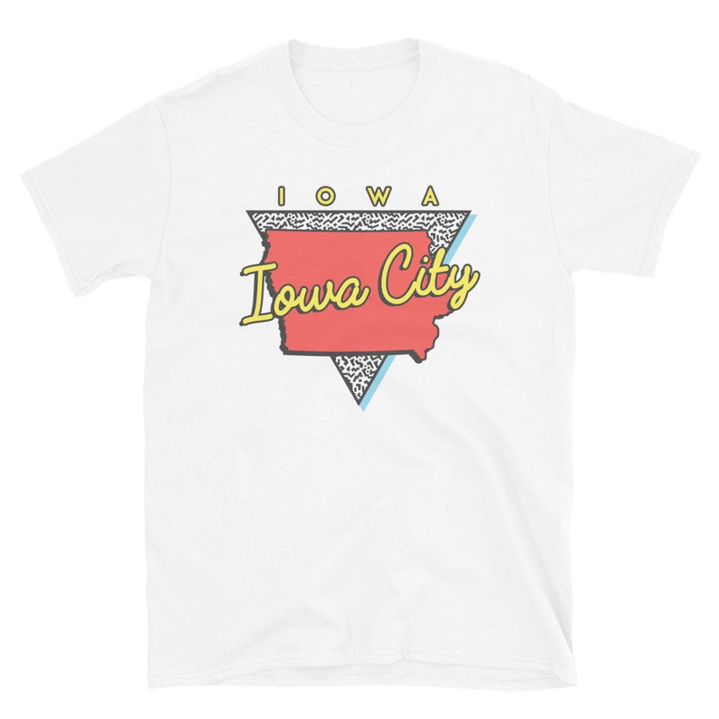 Iowa City Iowa T Shirt Unisex IA Souvenirs Gifts | Etsy