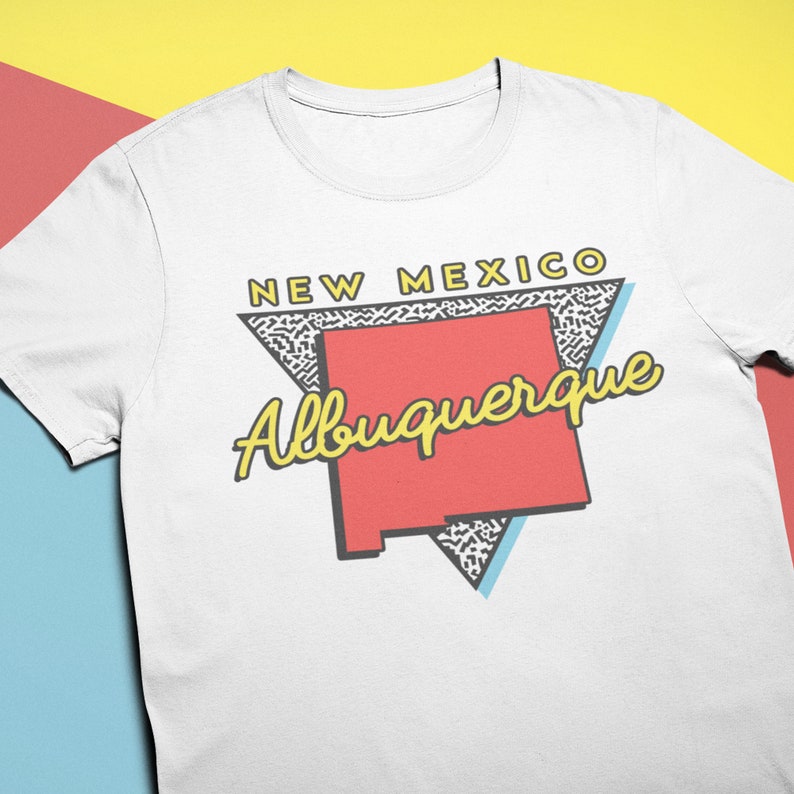 Albuquerque New Mexico T Shirt Unisex NM Retro Souvenirs | Etsy