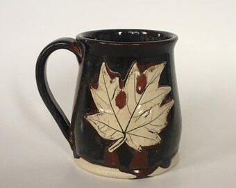 Maple leaf pottery | Etsy