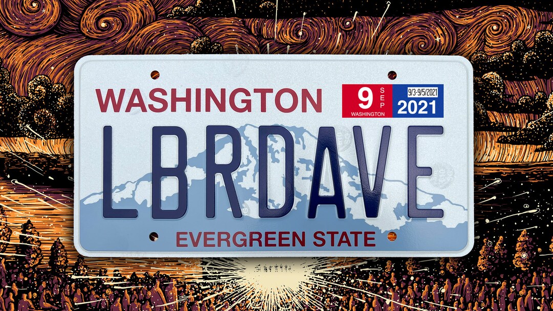 2021 Labor Dave Weekend Commemorative License Plate - Etsy