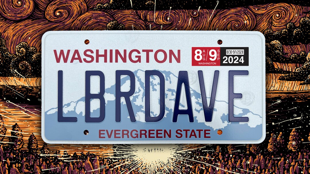2024 Labor Dave Weekend Commemorative License Plate - Etsy