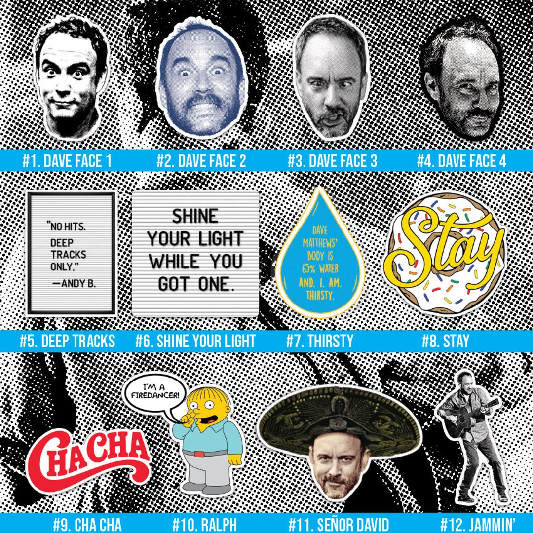 Build Your Own Dave Sticker Variety Pack - Etsy