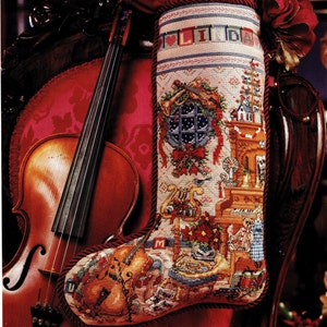 Better Homes & Gardens Vintage Counted Cross Stitch Pattern Christmas ...