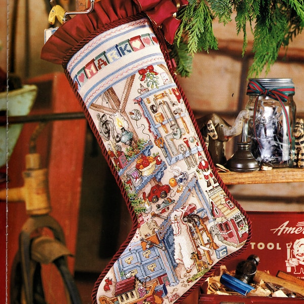 Cross Stitch Stocking Pattern - Etsy