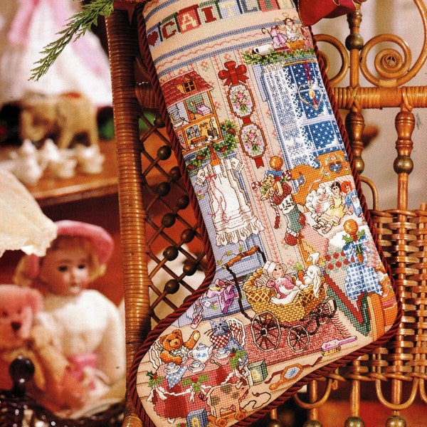 Christmas Stocking Cross Stitch Pattern - Etsy