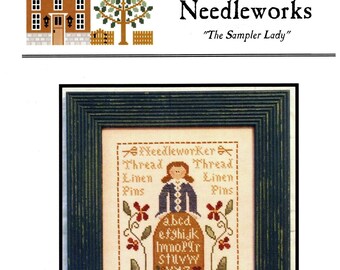 LITTLE HOUSE NEEDLEWORKS jack Frost Tree Farm Part 4 Balsam Fir Cross ...