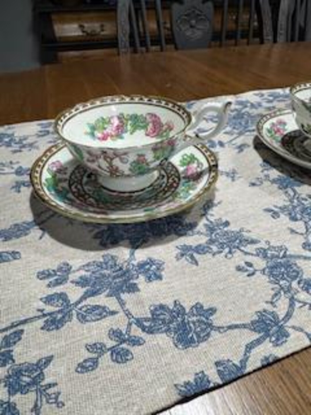 Coalport Original Engraving Indian Tree 1801 Cup and Saucer Made in ...