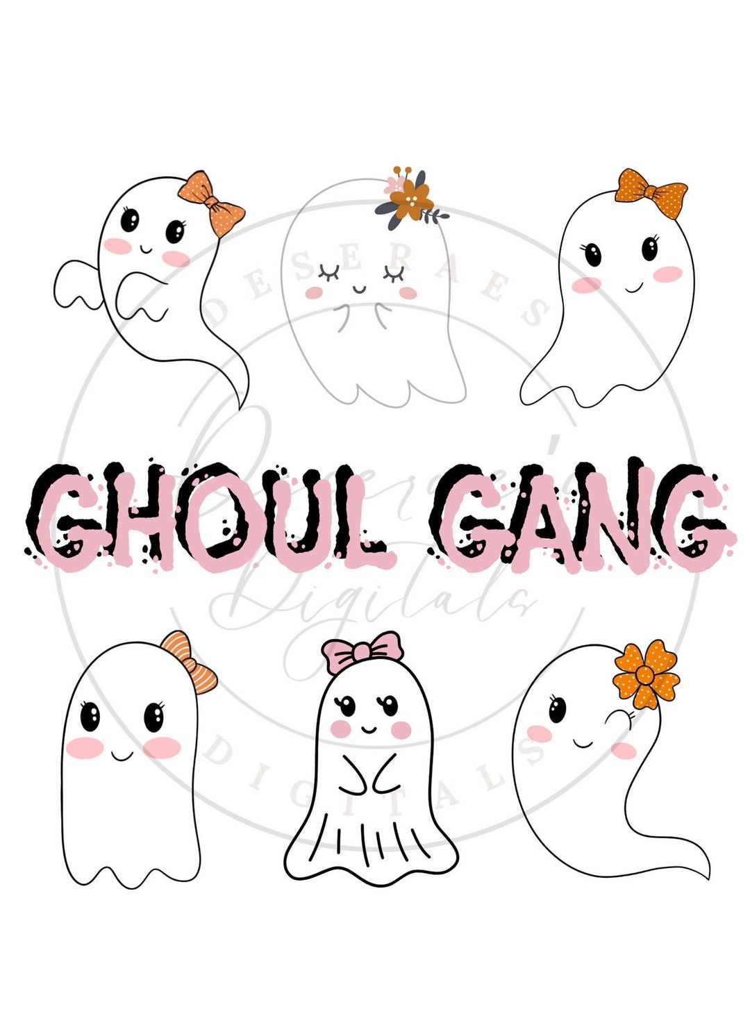 Ghoul Gang Sublimation .png - Etsy