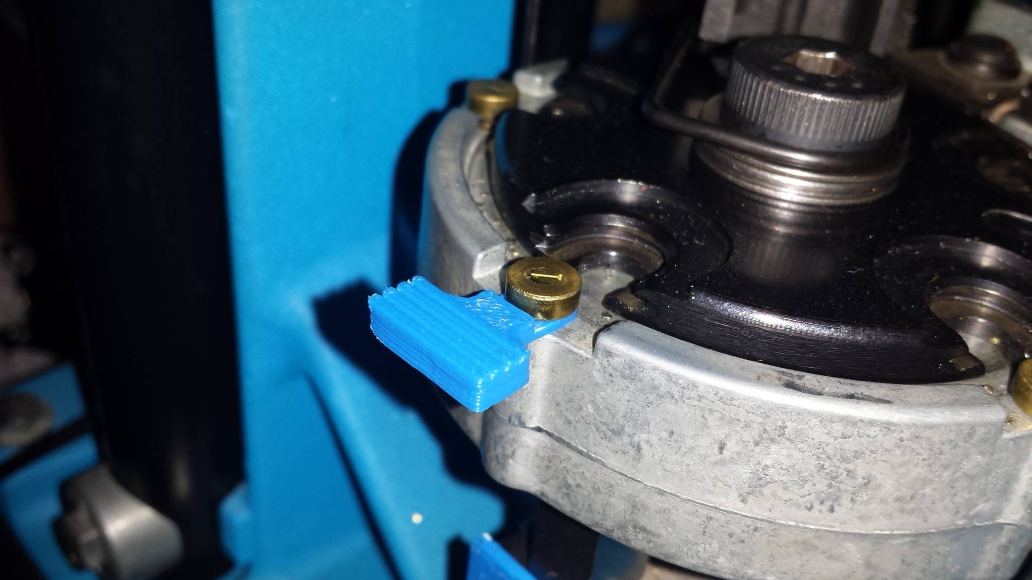 Dillon Locator Pin Plastic Catcher , Button Tabs for Dillon Blue ...