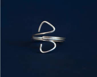Handmade Circle Wire Ring - Etsy