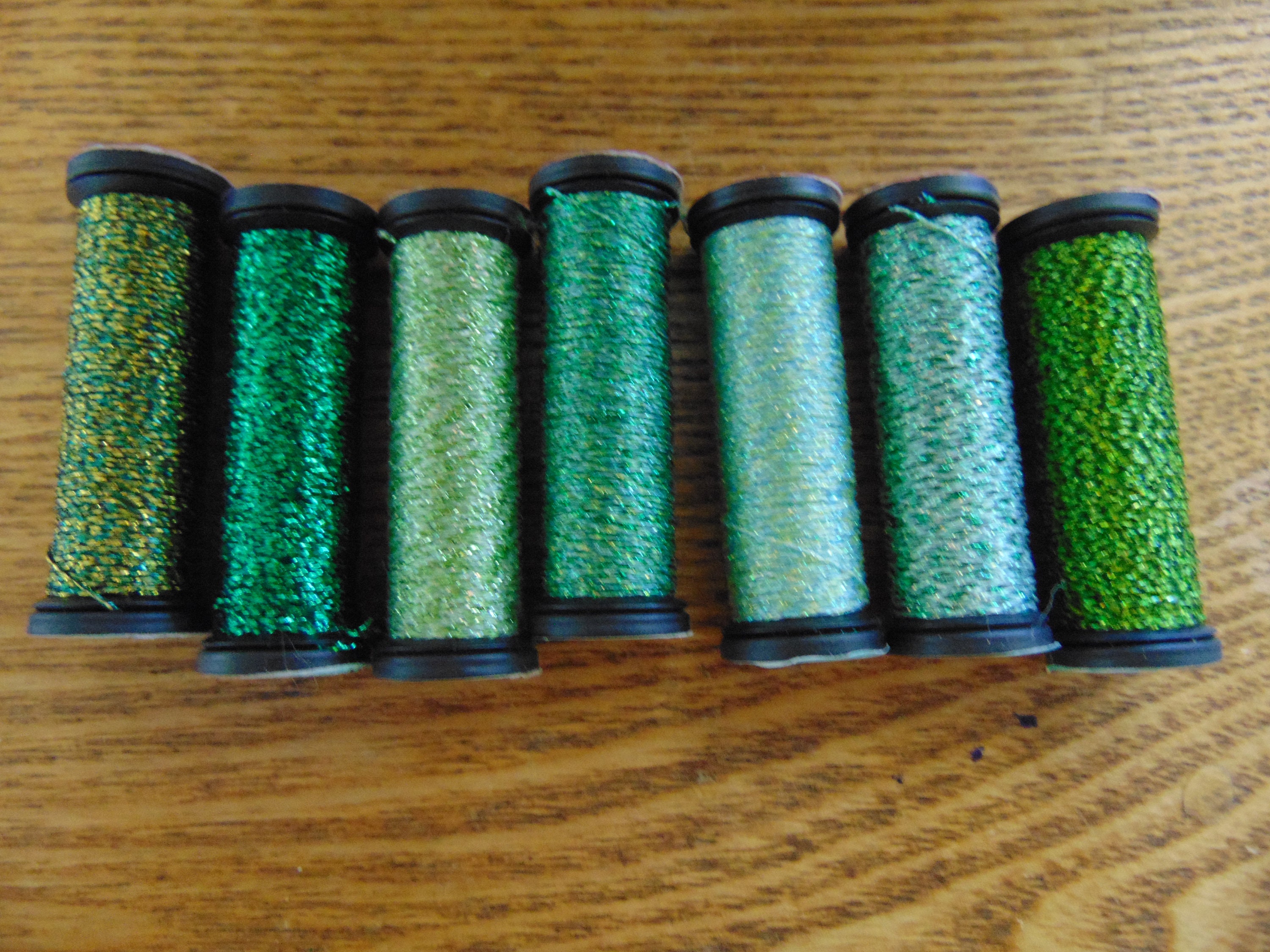 Kreinik #4 Very Fine Braid Shades of Green - Etsy