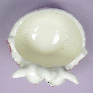 Norcrest Vintage Adorable Bunny Rabbit Pair Sitting A Top Blush Pink ...