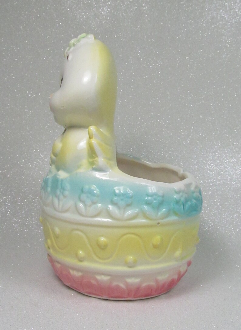 Rubens Vintage Adorable Big Eye Chick Sitting in Pastel Broken - Etsy