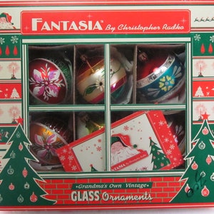 Christopher Radko Retired Fantasia Lady Ashworth Hand Blown Hand ...