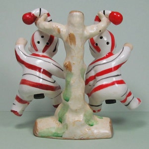 Nippon Yoko Boeki Co. VTG Christmas Candy Cane Pixies Salt & Pepper ...