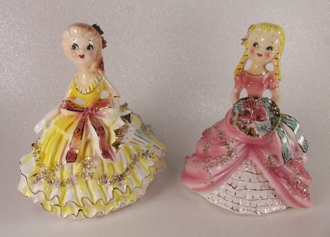 Lefton Enterprise Exclusives Vintage Rare Beautiful Pair of - Etsy