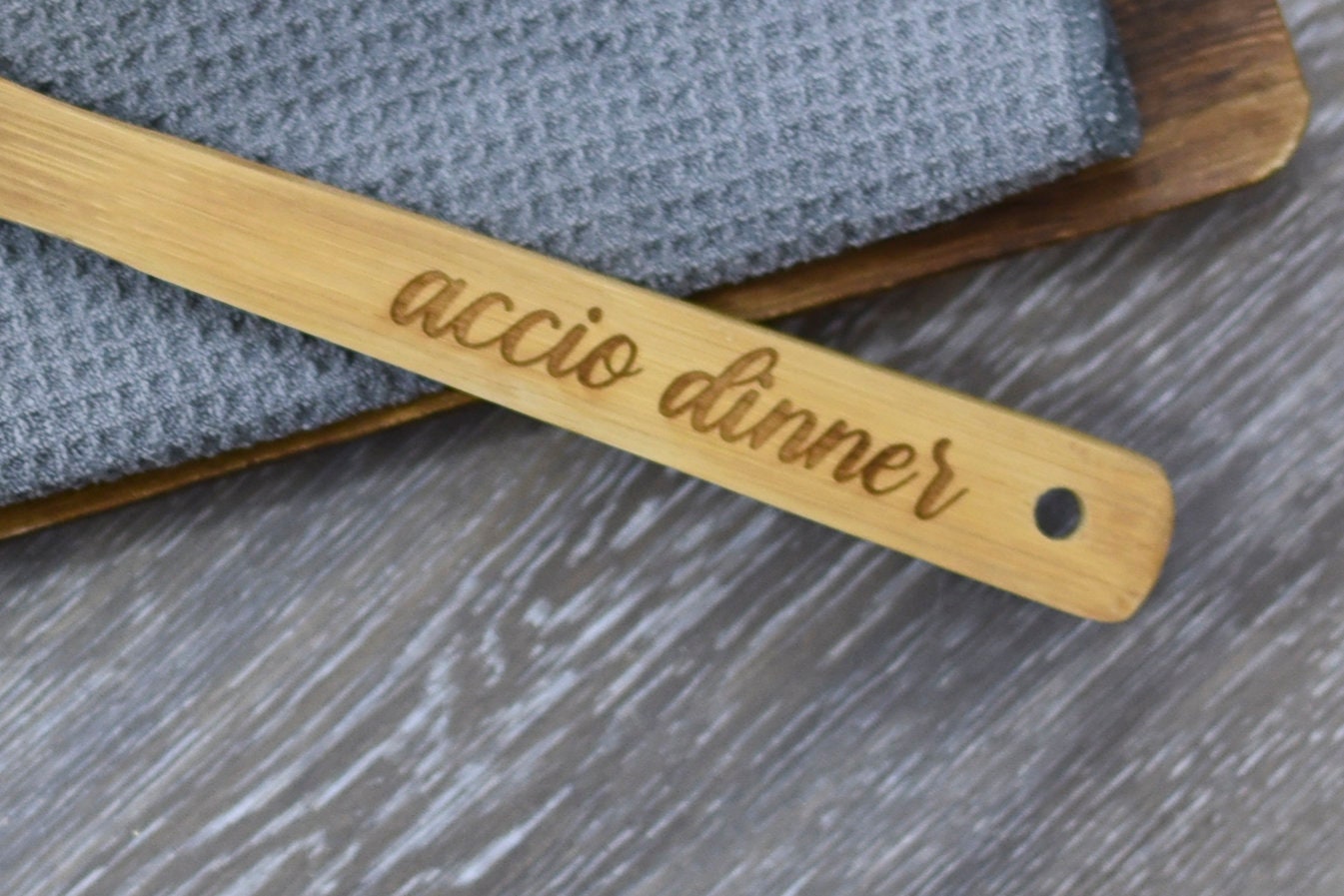 Magic Wand Customized Wooden Mixing Spoon - Etsy