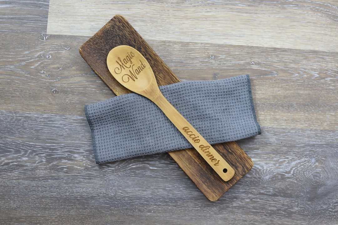 Magic Wand Customized Wooden Mixing Spoon - Etsy