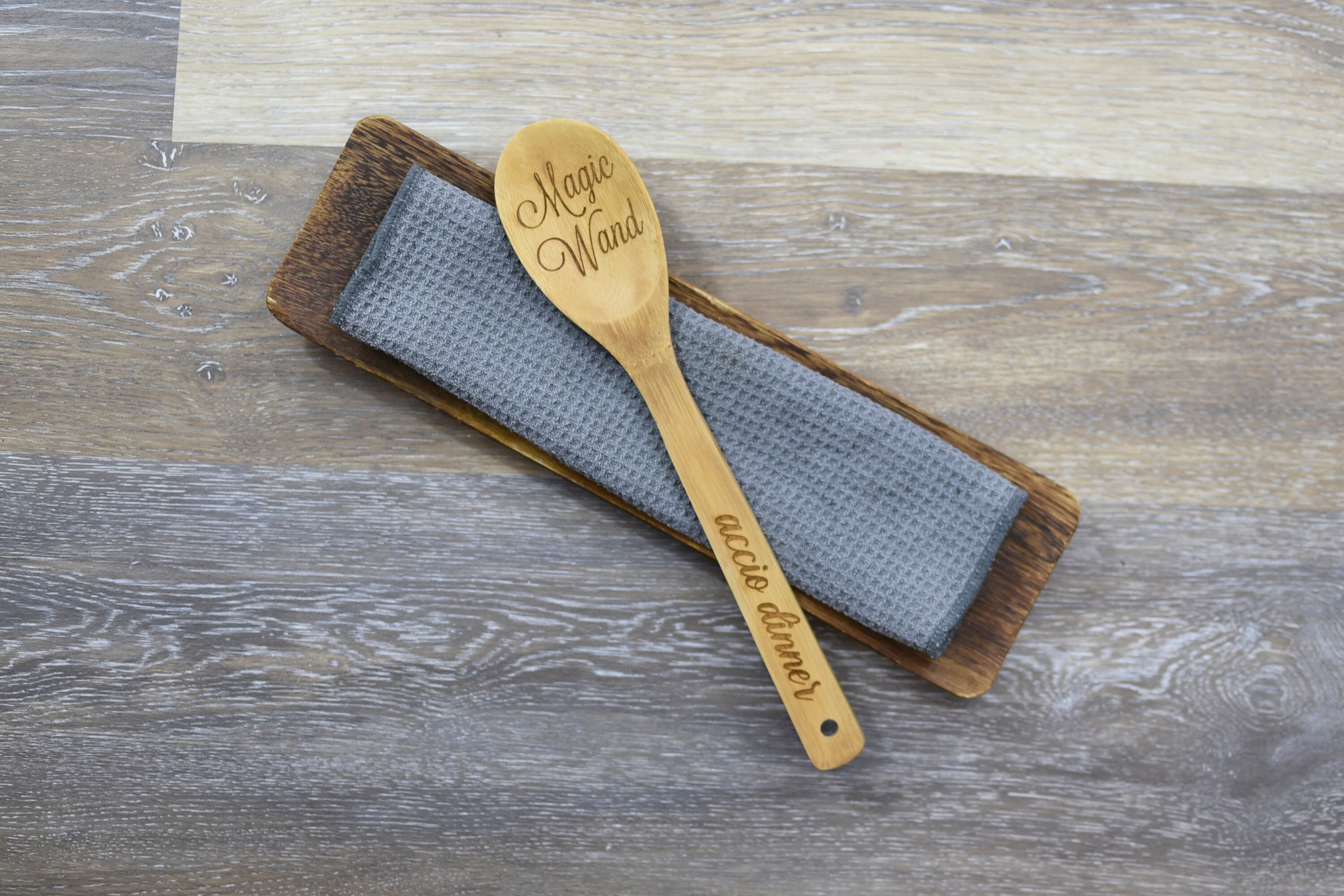 Magic Wand Customized Wooden Mixing Spoon - Etsy